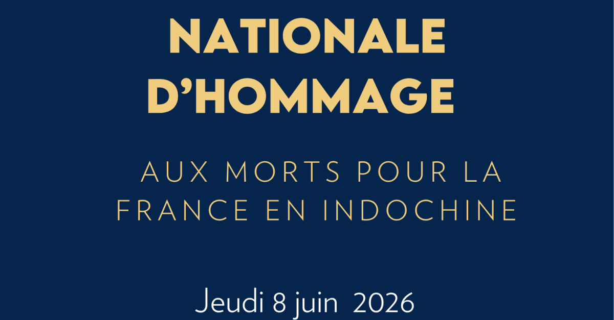 Journée natinale d'hommage aux morts pour la France en Indochine
