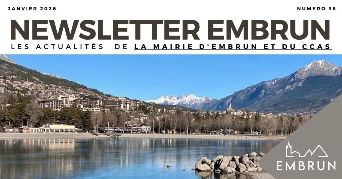 Newsletter de la ville d'Embrun et son CCAS | Janvier 2026