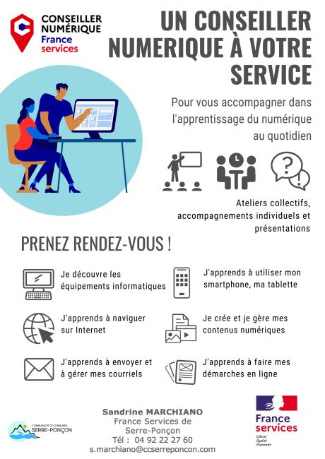 Espace France Services Conseiller Numérique