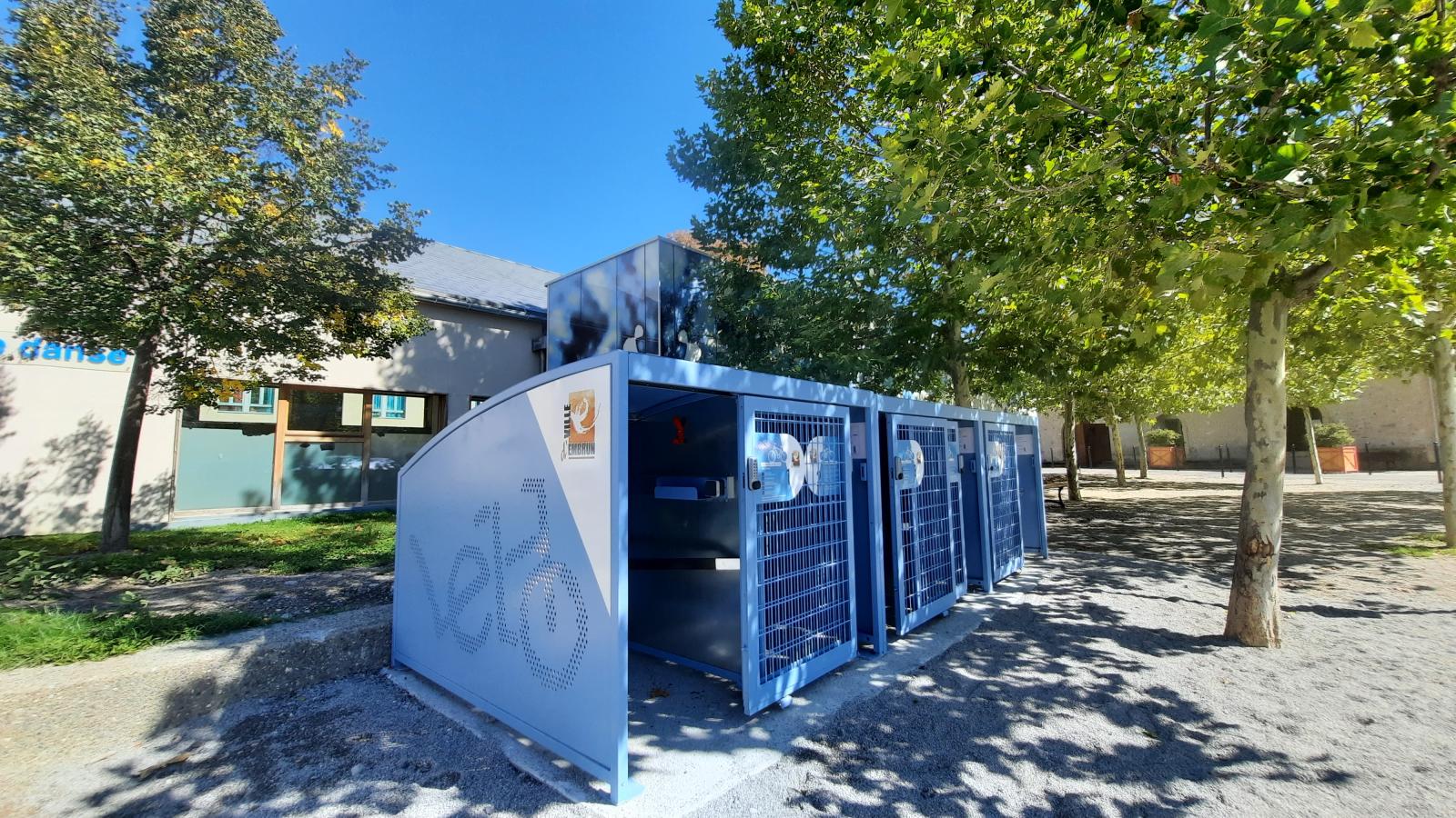 Nouveau box à vélo sécurisé