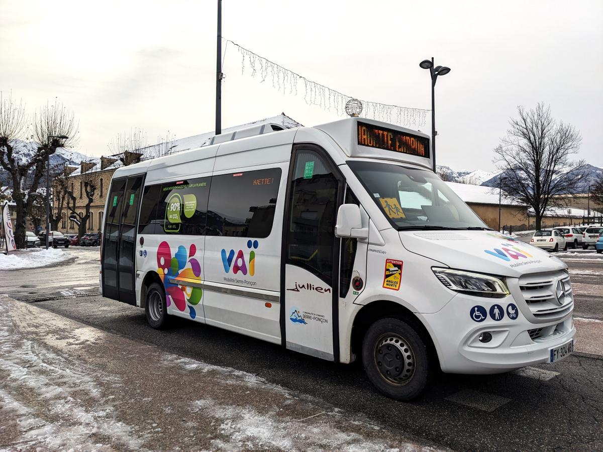 Navettes en station hiver